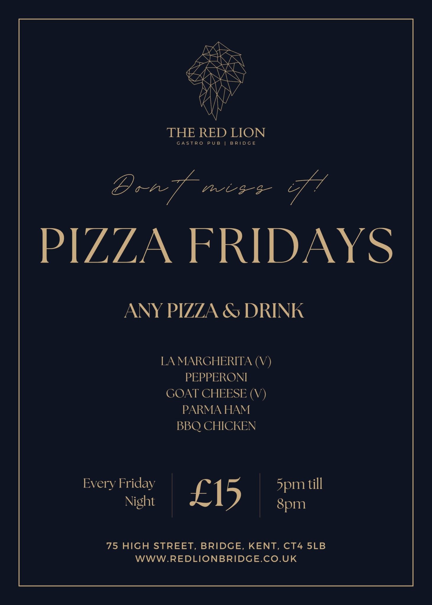 The Red Lion Inn. Dog-Friendly Gastropub In Bridge, Kent