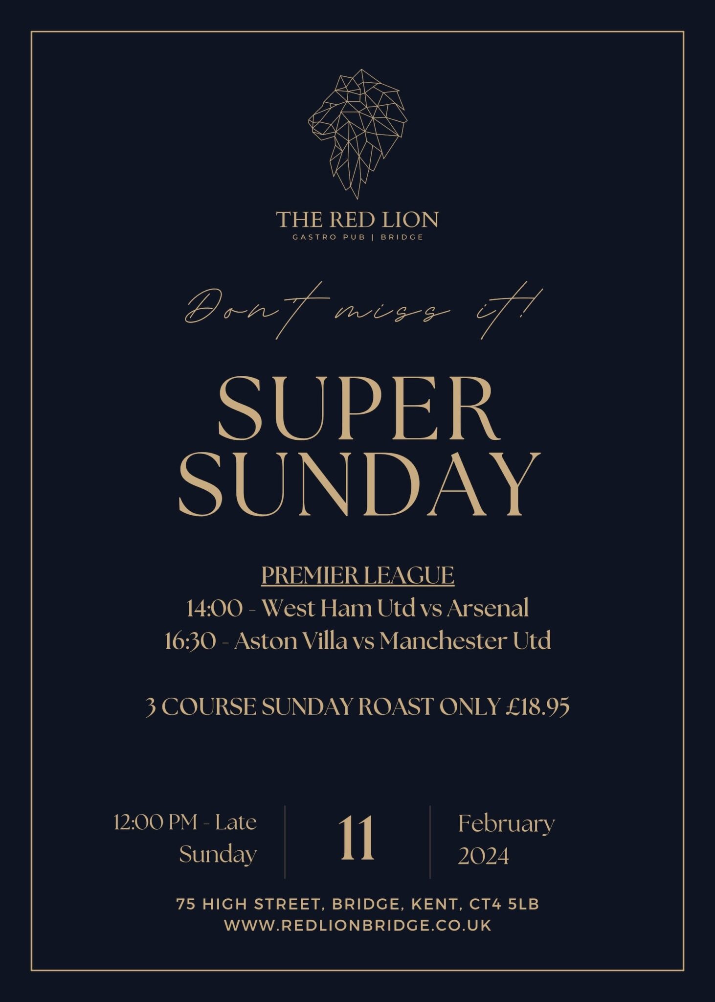 The Red Lion Inn. Dog-Friendly Gastropub In Bridge, Kent