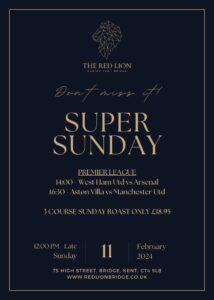 The Red Lion Inn. Dog-Friendly Gastropub In Bridge, Kent