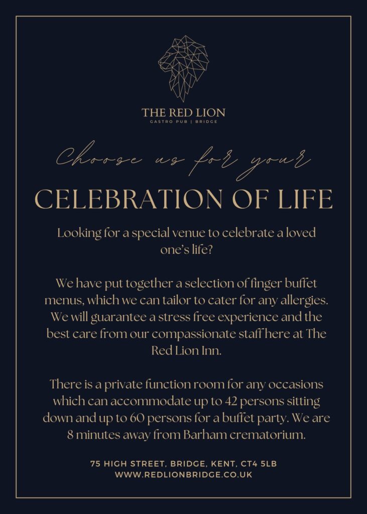 The Red Lion Inn. Dog-Friendly Gastropub In Bridge, Kent